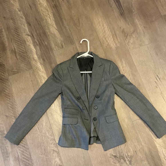 Express | Jackets & Coats | Grey Express Blazer | Poshmark